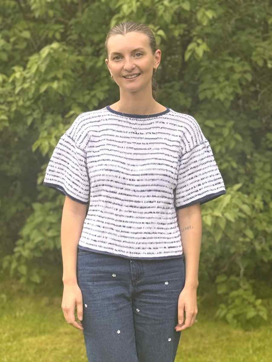 Stripete genser Freja